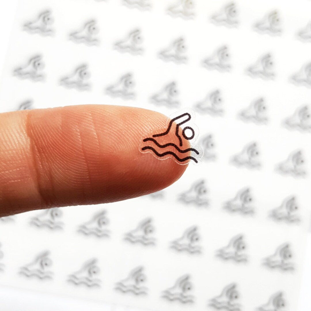 56 Swimming Stickers, Swimming Planner Stickers, Passion Planner ...