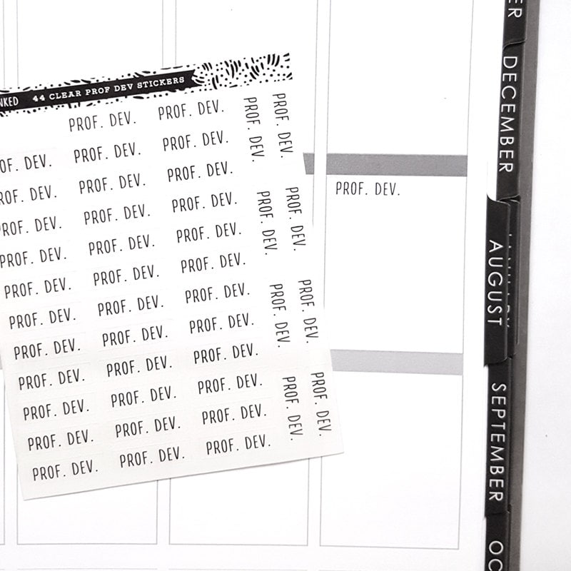 44 Professional Development Stickers Prof Dev Stickers - Etsy