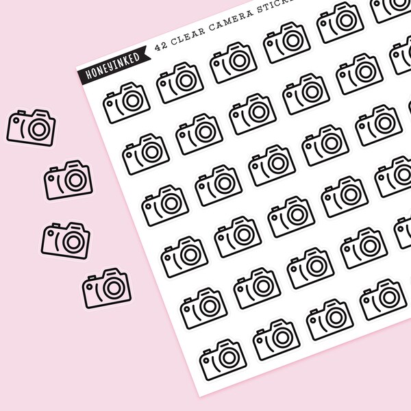 Camera Stickers - Etsy