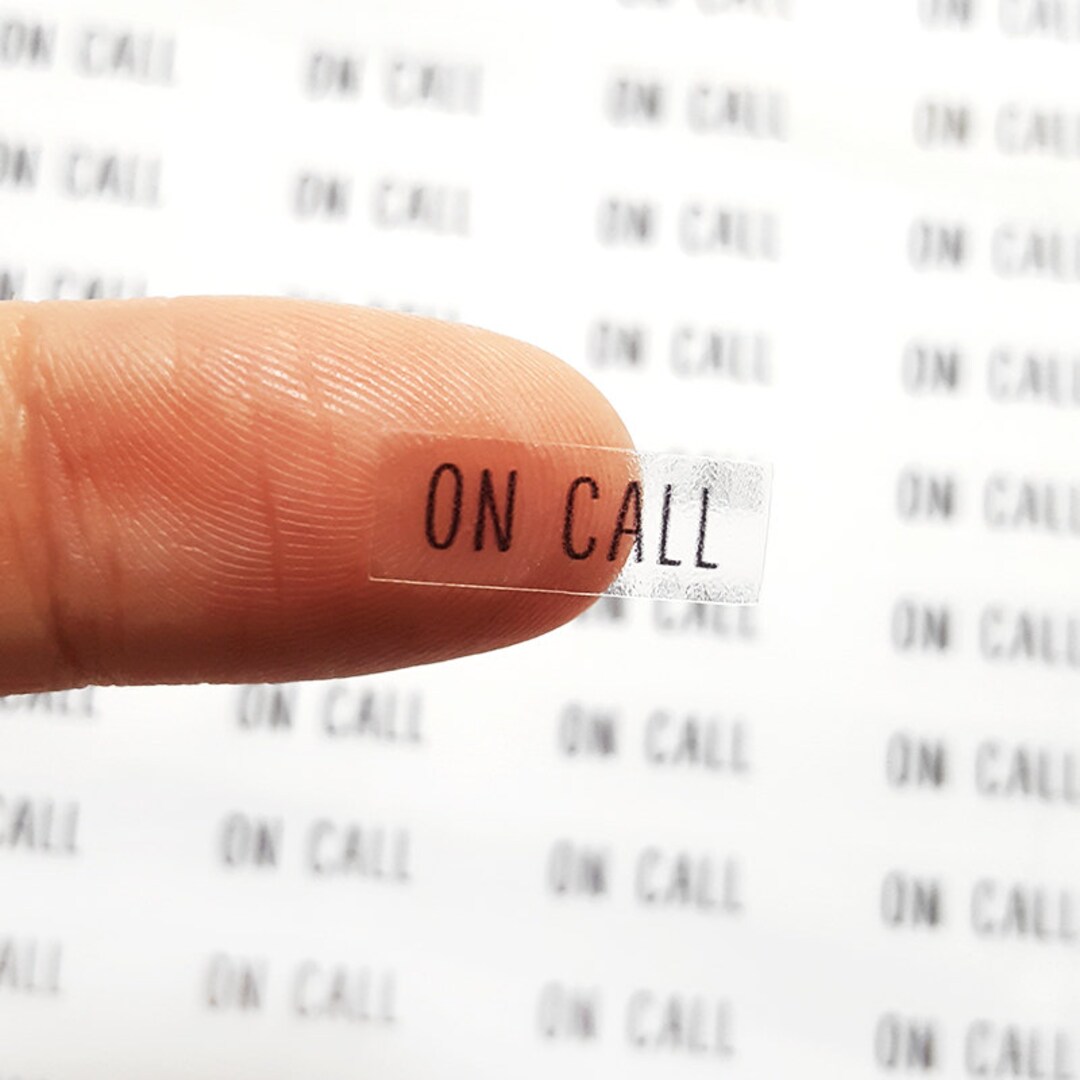 48 on Call Stickers, on Call Planner Stickers, Nurse Stickers, Doctor ...