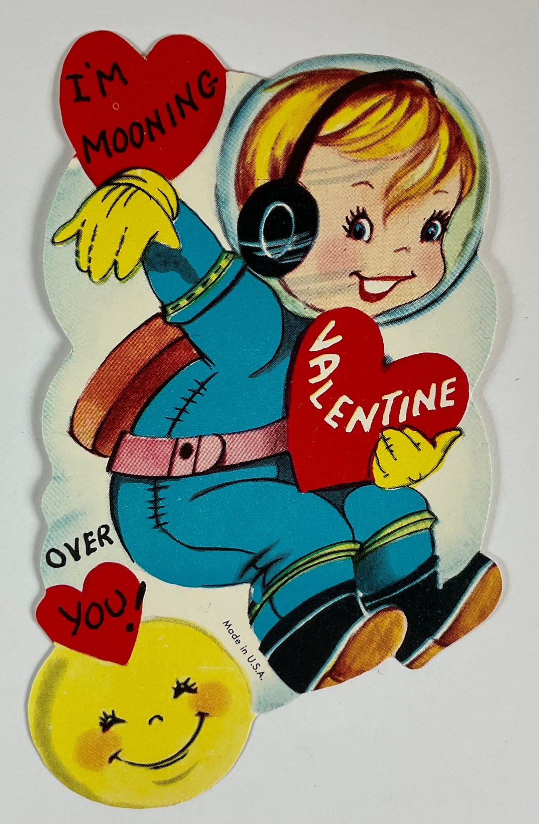 Im Mooning Over You Space Astronaut & Anthro Anthropomorphic Moon ...