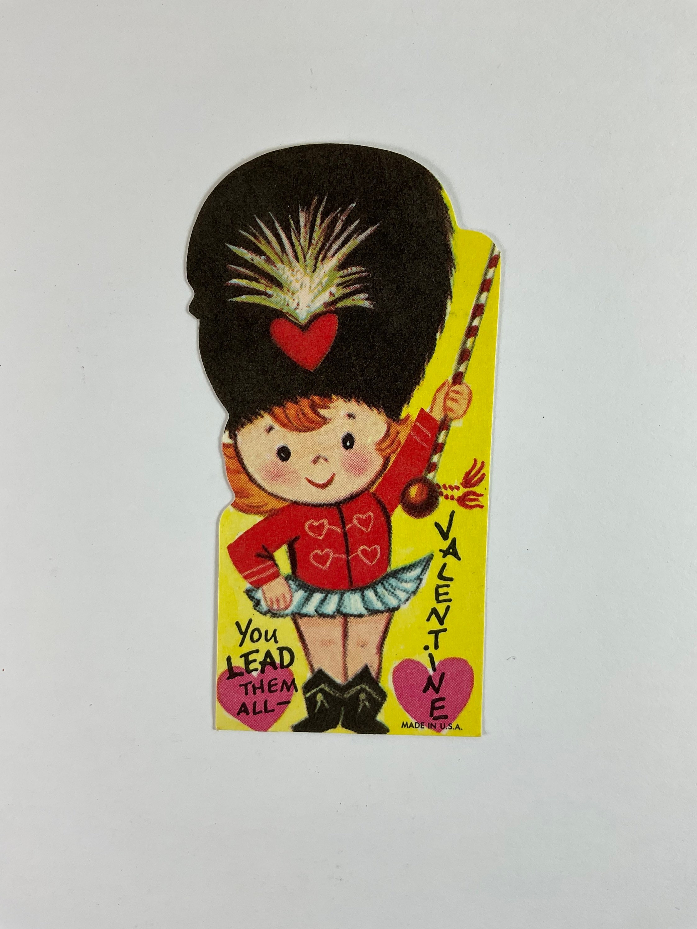 Little Girl Band Leader Majorette You Lead Them All Vintage Unused ...