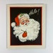 Blue Eyes Santa Saying Hello Vintage 1940s Unused American - Etsy