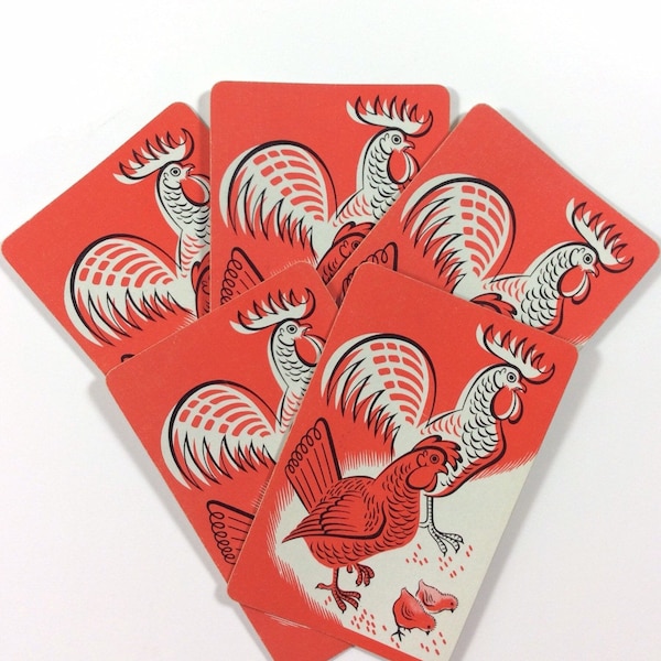 Chicken Playing Cards - Etsy