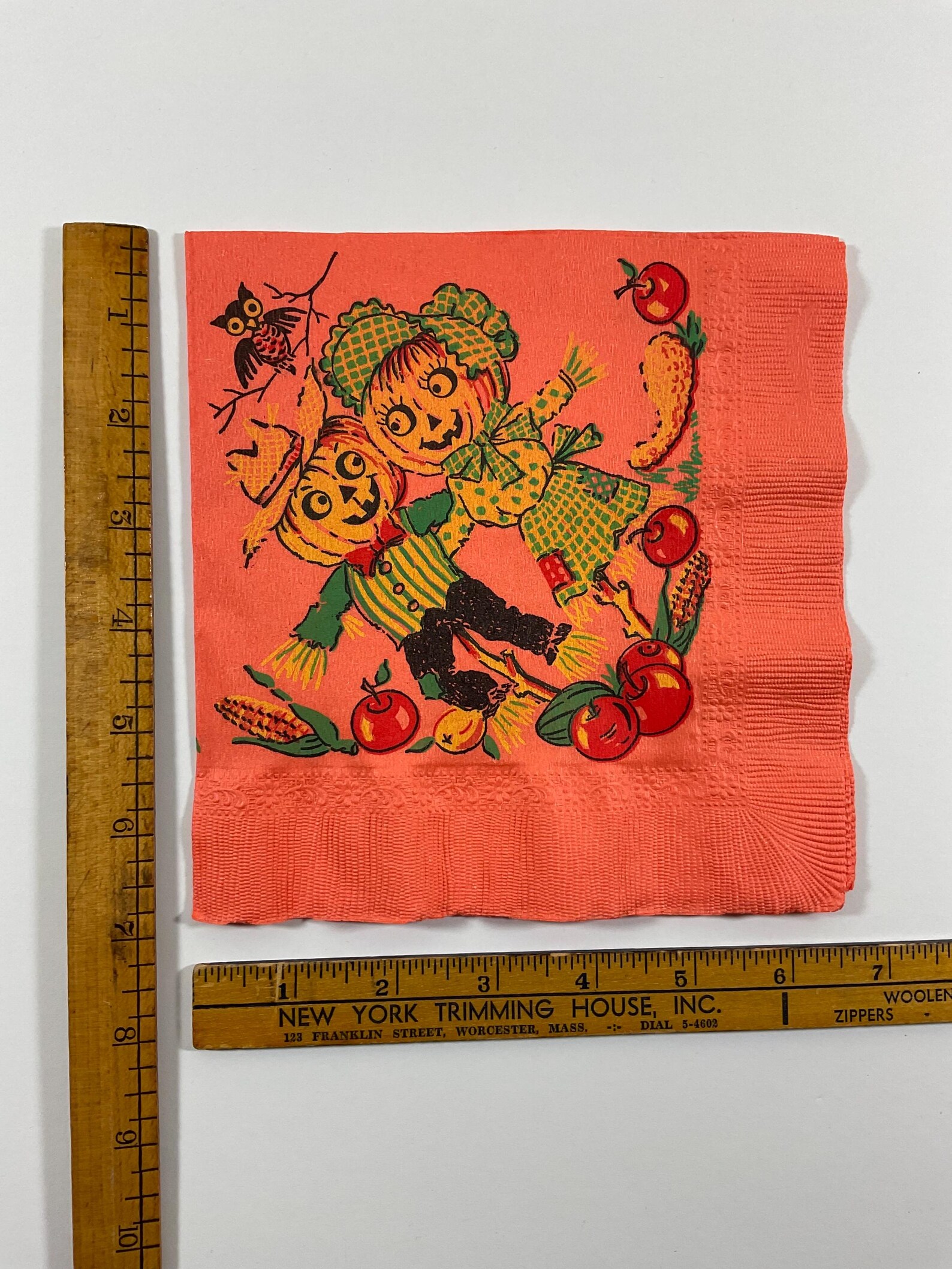 Anthro Anthropomorphic JOL Pumpkin Scarecrows Apples Corn Gourds Owl ...