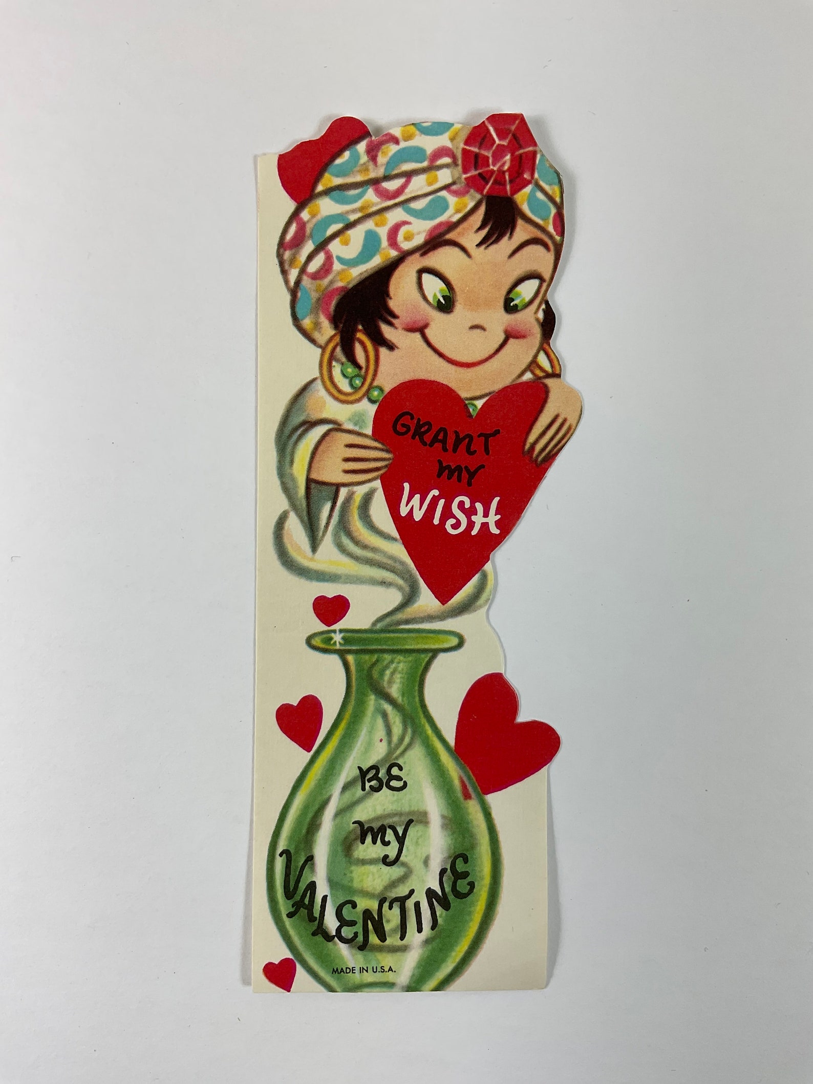 Grant My Wish Genie Fortune Teller in a Bottle Vintage 1950s Unused ...