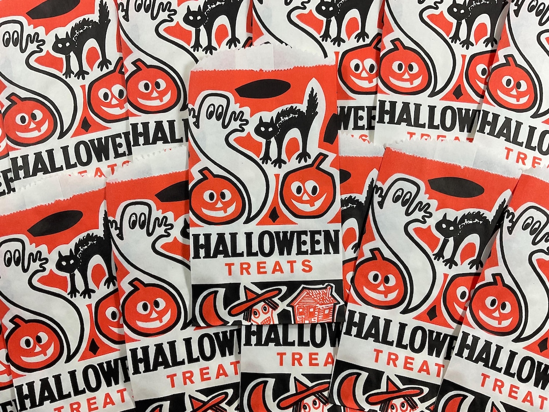 Lot of 2 Ghost Black Cat Skeleton Witch Haunted House & JOL Halloween ...