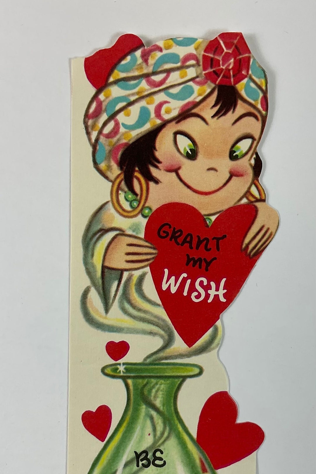 Grant My Wish Genie Fortune Teller in a Bottle Vintage 1950s Unused ...