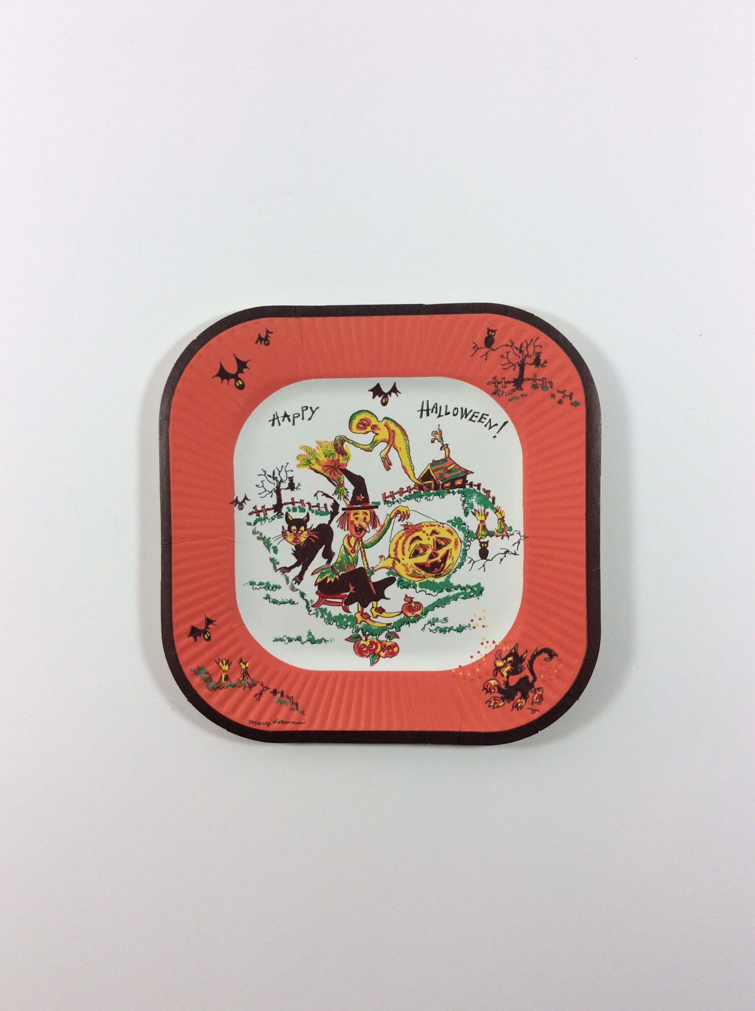 Scary Halloween Witch JOL Pumpkin Black Cat Ghost In Pumpkin | Etsy