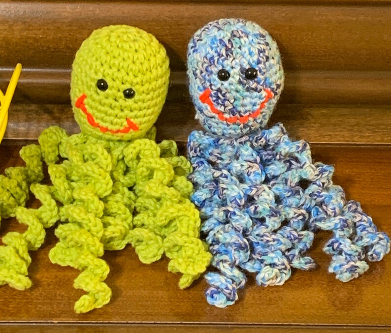 Octopus Baby Toy NICU Octopus for Premies Crocheted Teething - Etsy
