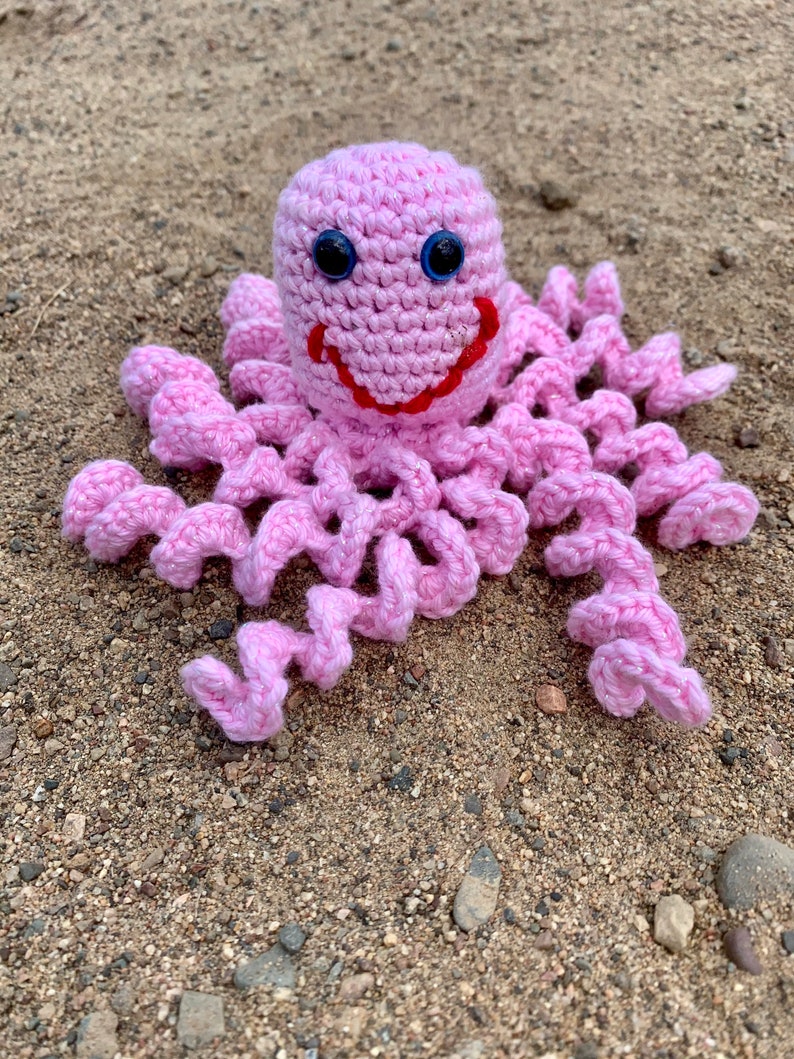 Octopus Baby Toy NICU Octopus for Premies Crocheted Teething - Etsy