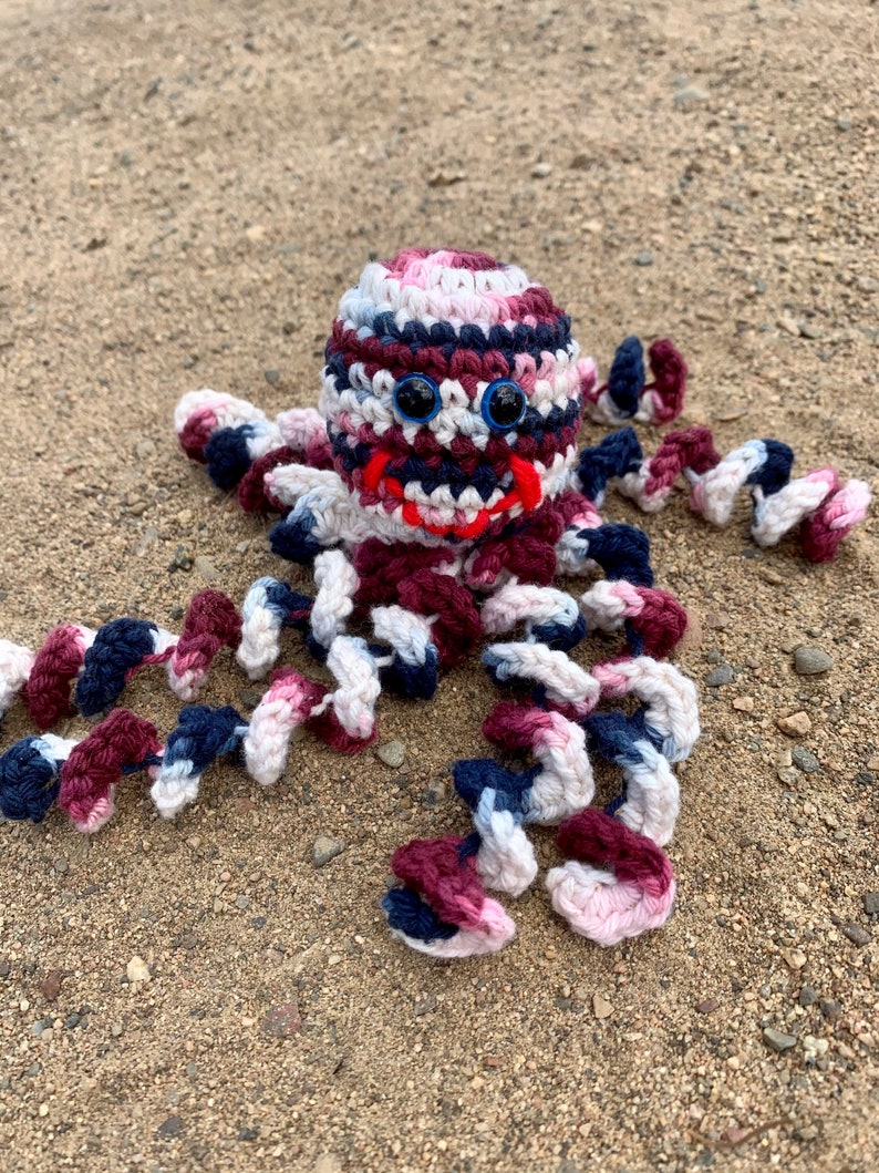 Octopus Baby Toy NICU Octopus for Premies Crocheted Teething - Etsy