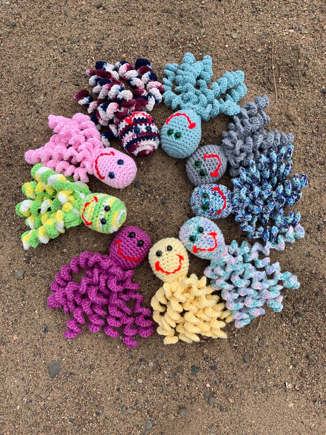 Octopus Baby Toy NICU Octopus for Premies Crocheted Teething - Etsy