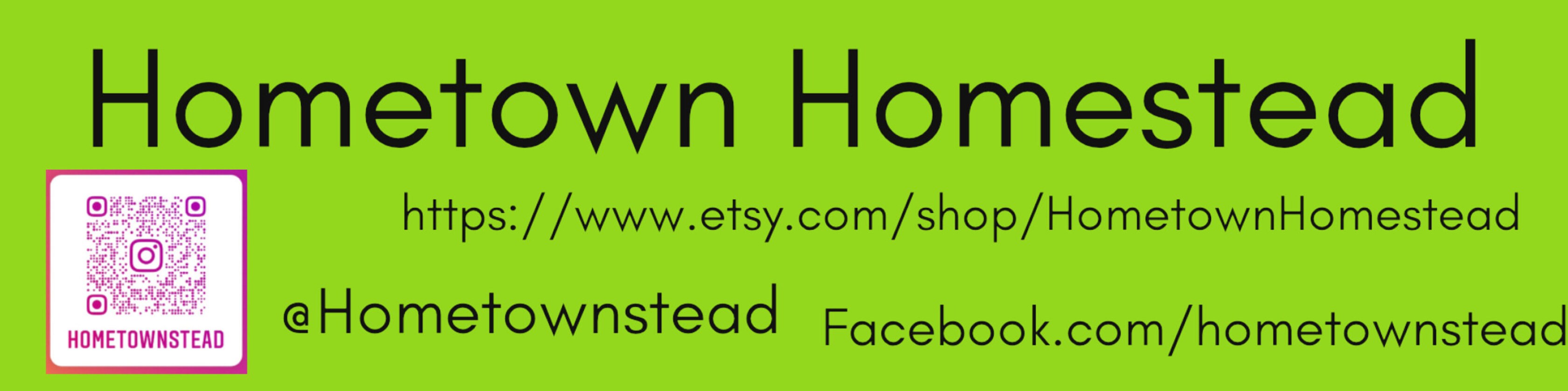 HometownHomestead - Etsy