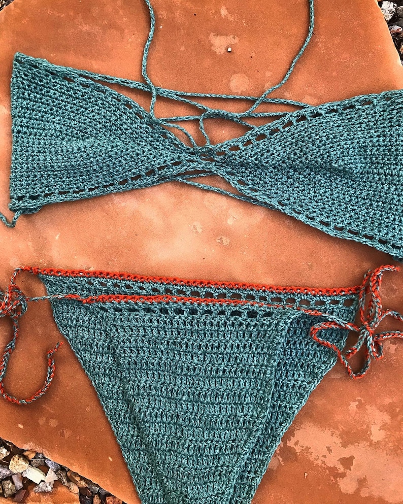 Crochet Bikini Pattern, Jungle Bikini Pattern - Etsy