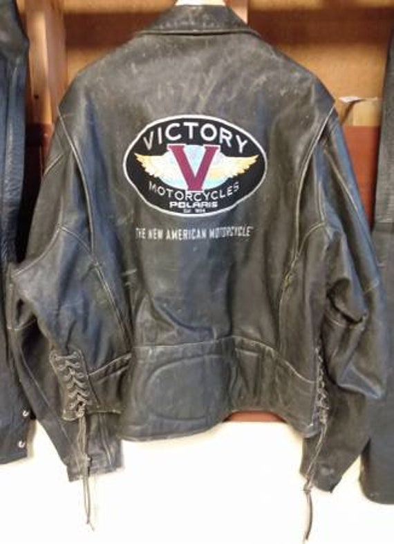 victory leather jacket - Gem
