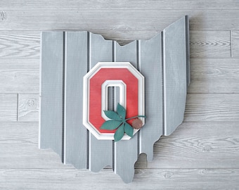 Ohio Wood Sign | Etsy