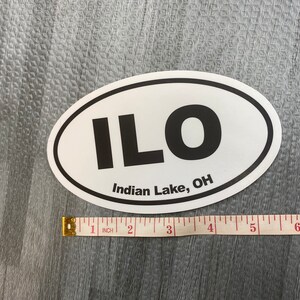 Indian Lake - Sticker - Lake Life - Indian Lake Gifts - Lake Decor ...