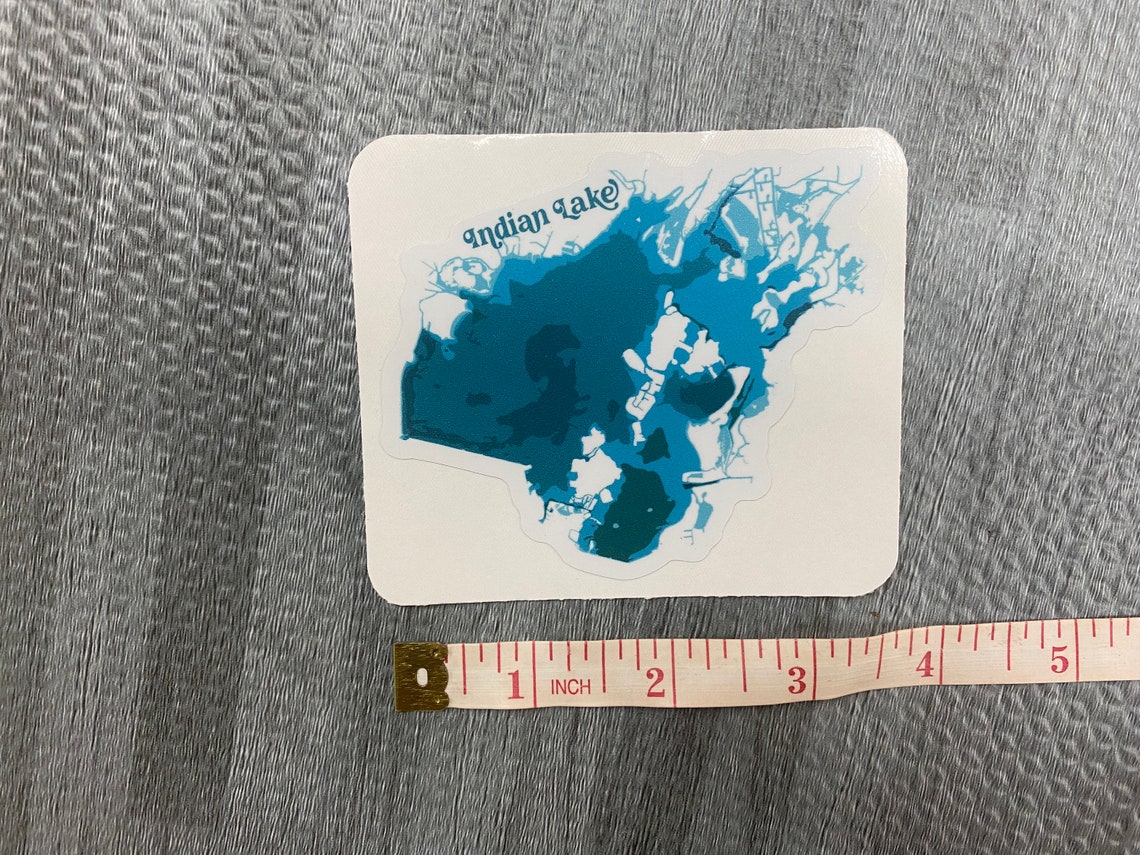 Indian Lake Sticker Lake Life Indian Lake Gifts Lake | Etsy