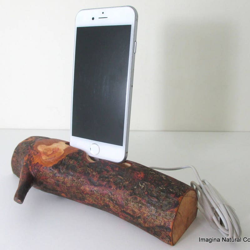Wood iPhone Stand - Etsy