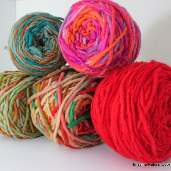 Multicolor Wool Yarn - Etsy