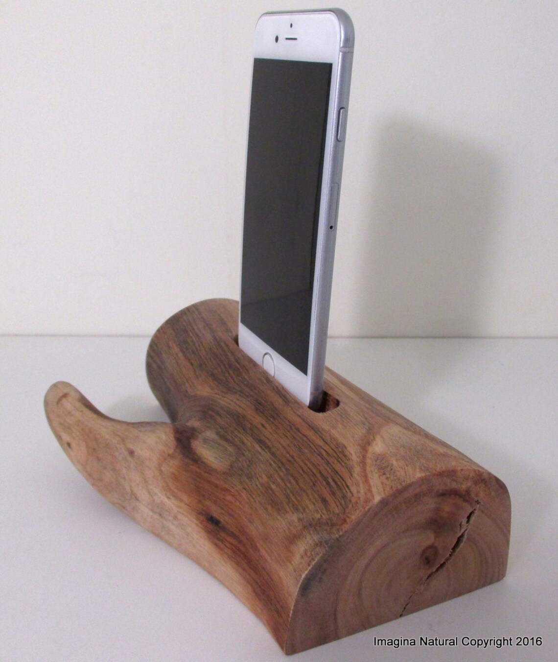 IPhone Dock Cellphone Stand Wooden iPhone Docking Station Reclaimed ...