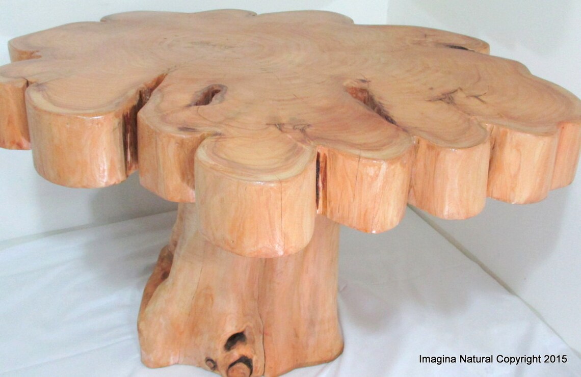 Made to Order - Naturally Unique Cypress Tree Trunk Handmade Coffee ...