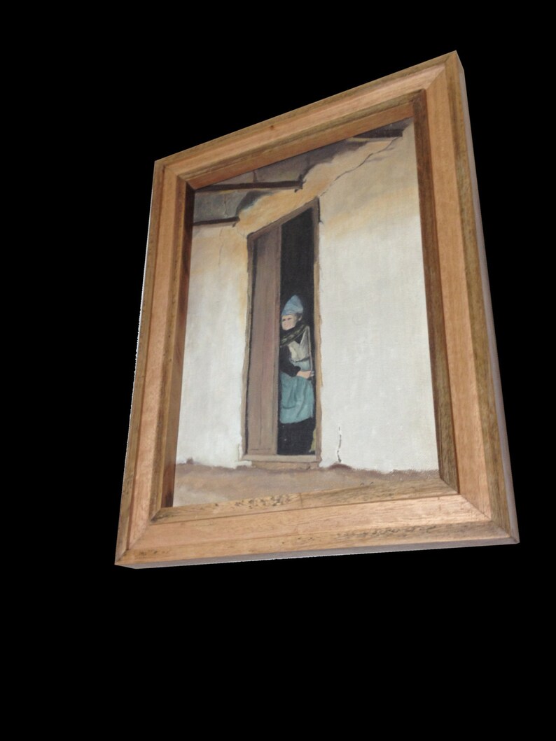 Hand Made Almond Wood Picture Frame 30cm X 30cm - Etsy