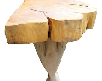 Naturally Unique Cypress Tree Trunk Handmade Coffee Table | Etsy
