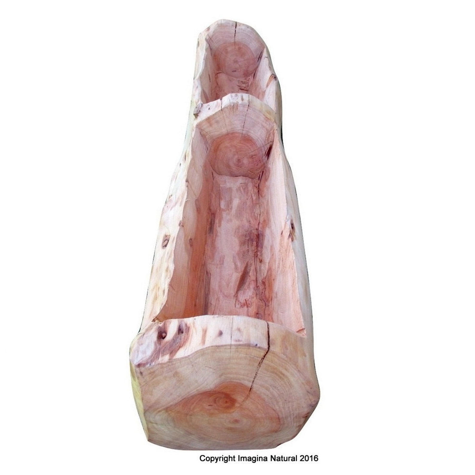 Giant Hand Carved Tree Trunk Wooden Bowl, Carved From a Tree Trunk ...