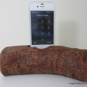 Avocado Wood Handmade Phone Dock Stand Wooden Phone Docking Station ...
