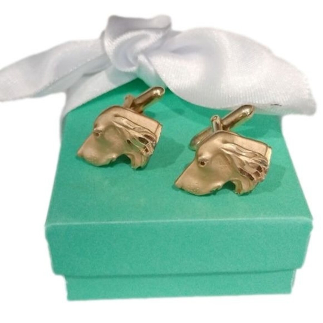 Vintage Goldtone Realistic Irish Setter Cuff Links - Etsy