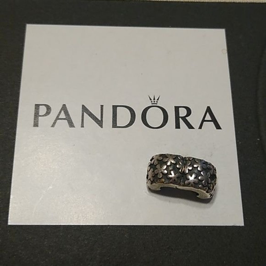 Pandora Flower Bouquet Clip 790533 Sterling Silver ALE 925 - Etsy