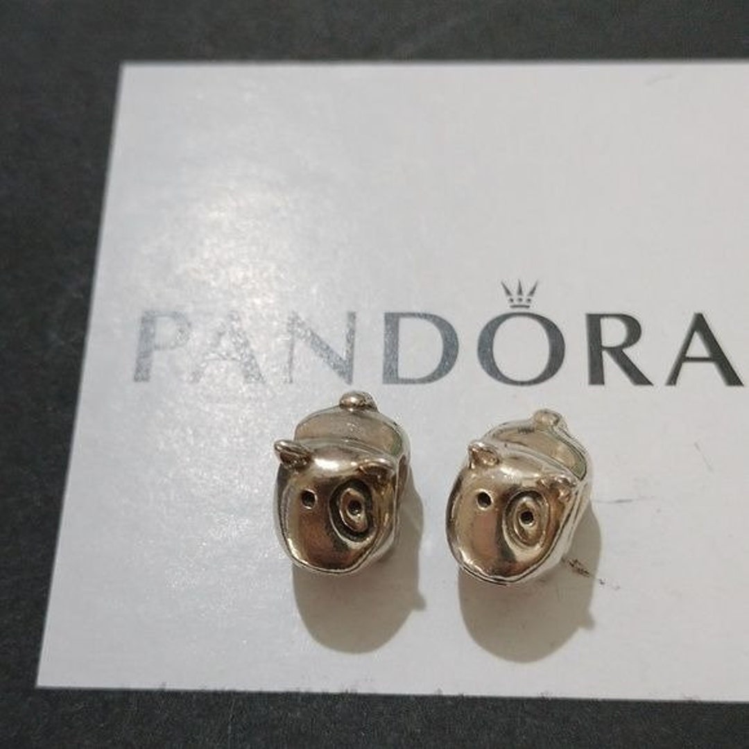 Pandora Spot the Target Dog Charm 925 ALE Sterling Silver 790258, Set ...