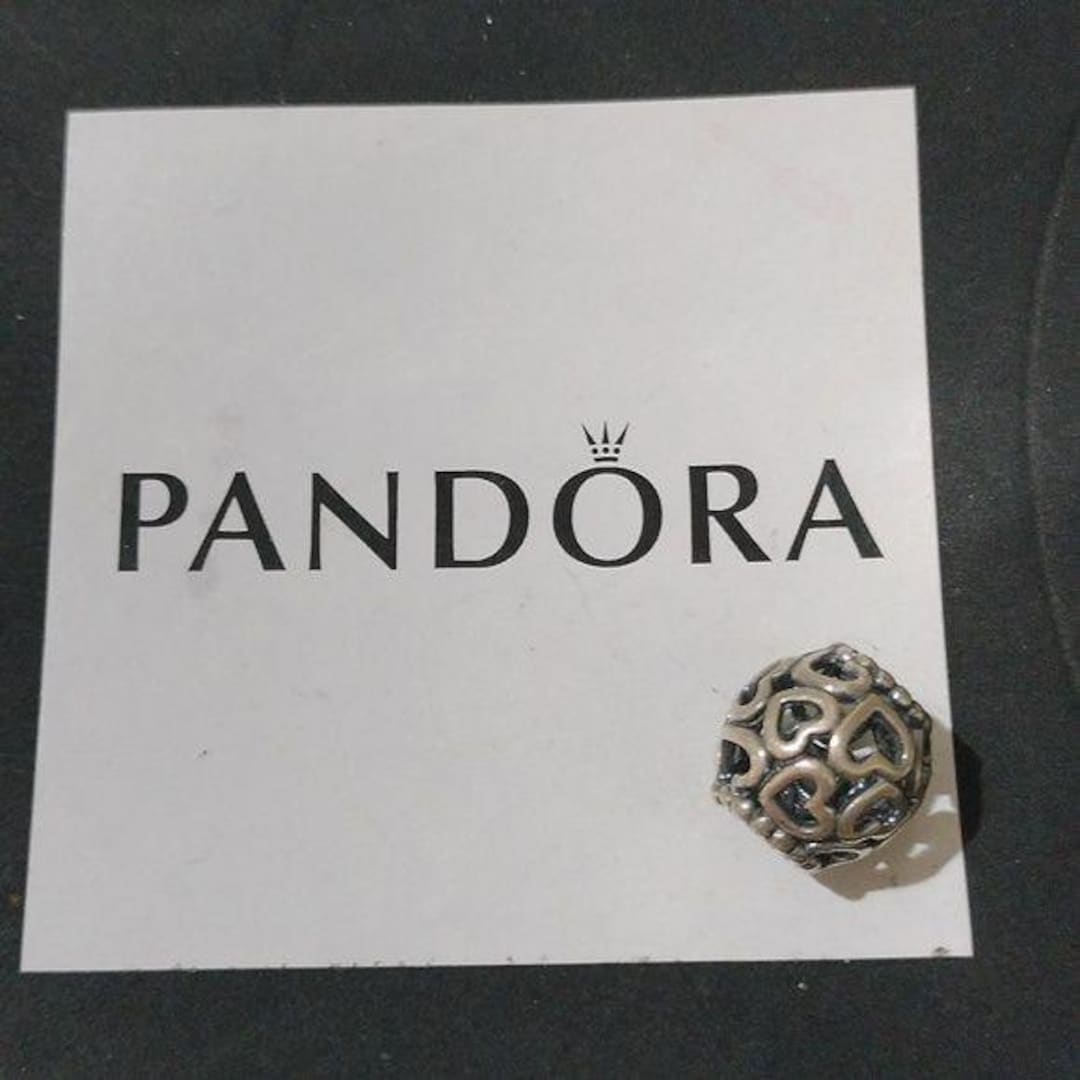 Pandora Sterling Silver Hearts All Over Openwork 790964 Charm Bead - Etsy