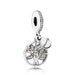 Pandora Sterling Silver 14k Gold Family Heritage Tree Charm 791728cz - Etsy