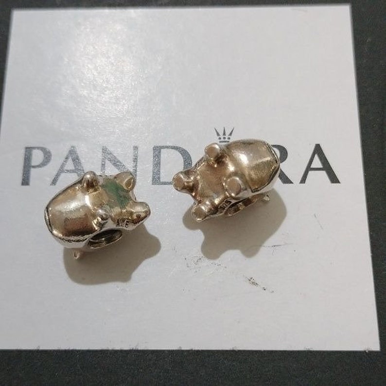 Pandora Spot the Target Dog Charm 925 ALE Sterling Silver 790258, Set ...