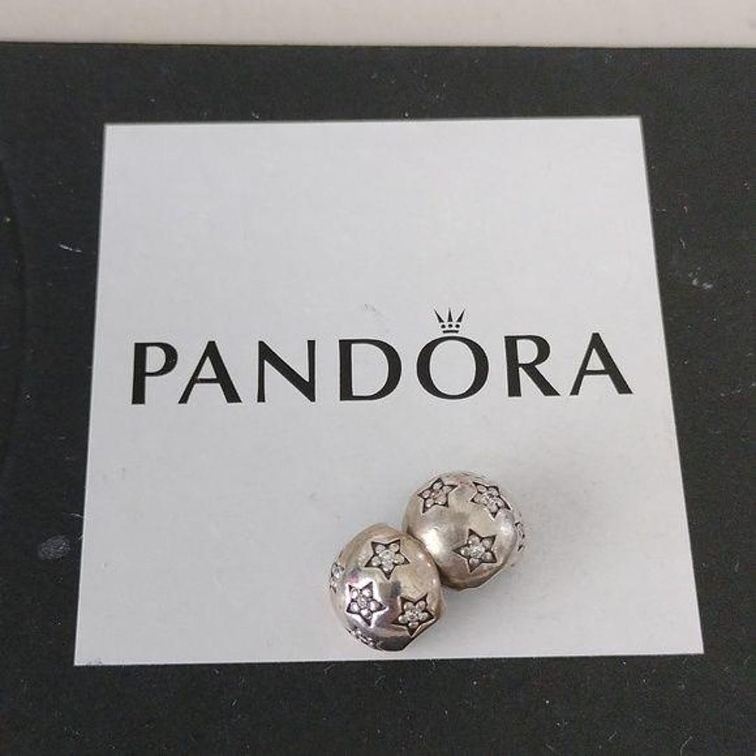 PANDORA Sterling Silver Twinkle Twinkle Star Clip 791058cz - Etsy