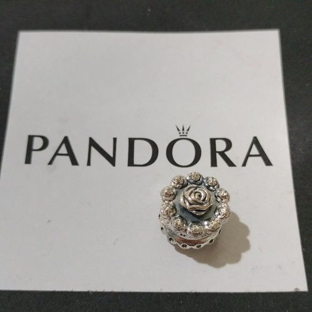 Pandora Retired Sterling Silver Happy Birthday Cake Charm - 791289 - Etsy