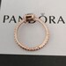 Pandora Rose Square Sparkle Halo Ring, 188862c01, Size 60 - Etsy