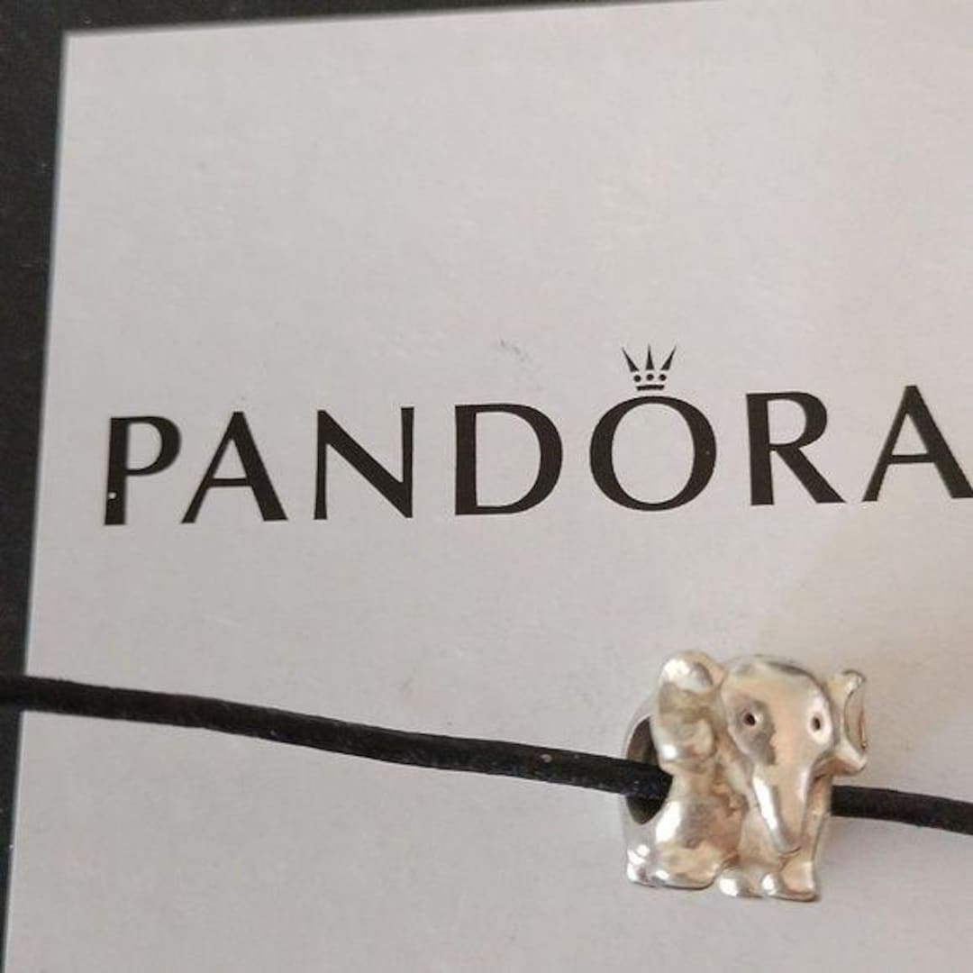 Pandora Sterling Silver Elephant Charm 790480 ALE 925 - Etsy