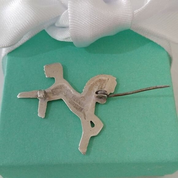 Vintage Sterling Silver Prancing Horse Brooch Pin - Etsy