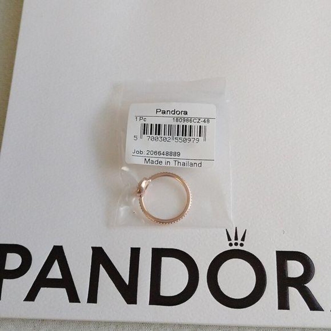 Pandora Elegant Sparkle Rose Gold Plated Ring Size 48 - Etsy