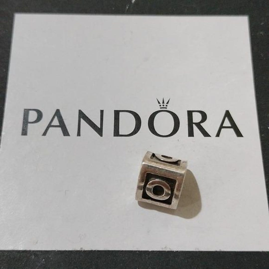Pandora Retired Sterling Silver Alphabet Bead - Letter O - 790323O - Etsy