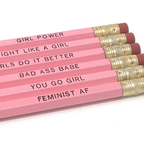 Funny Astrological Taurus Pencil Set Cosmic Babe Collection - Etsy