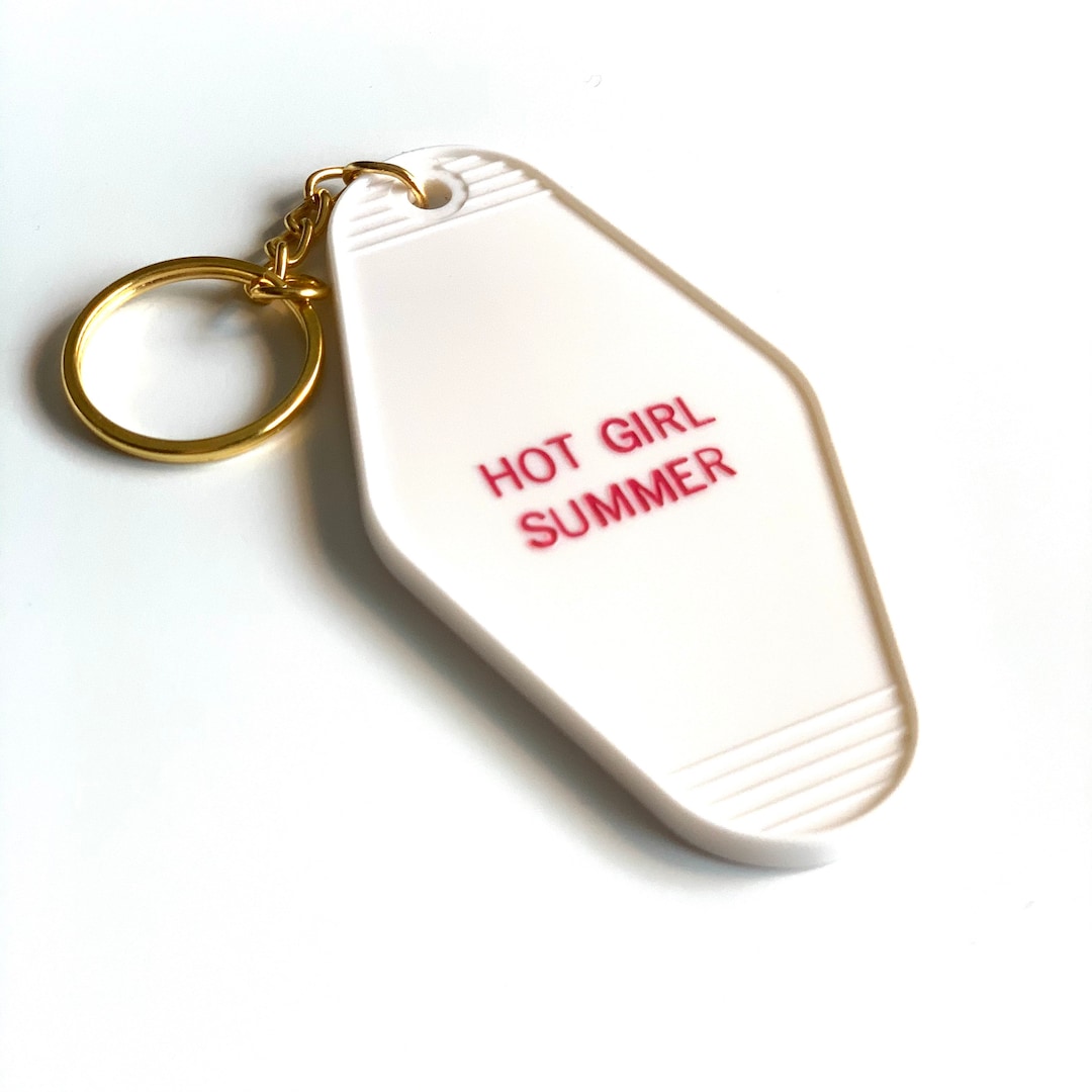 Hot Girl Summer Keychain - Etsy