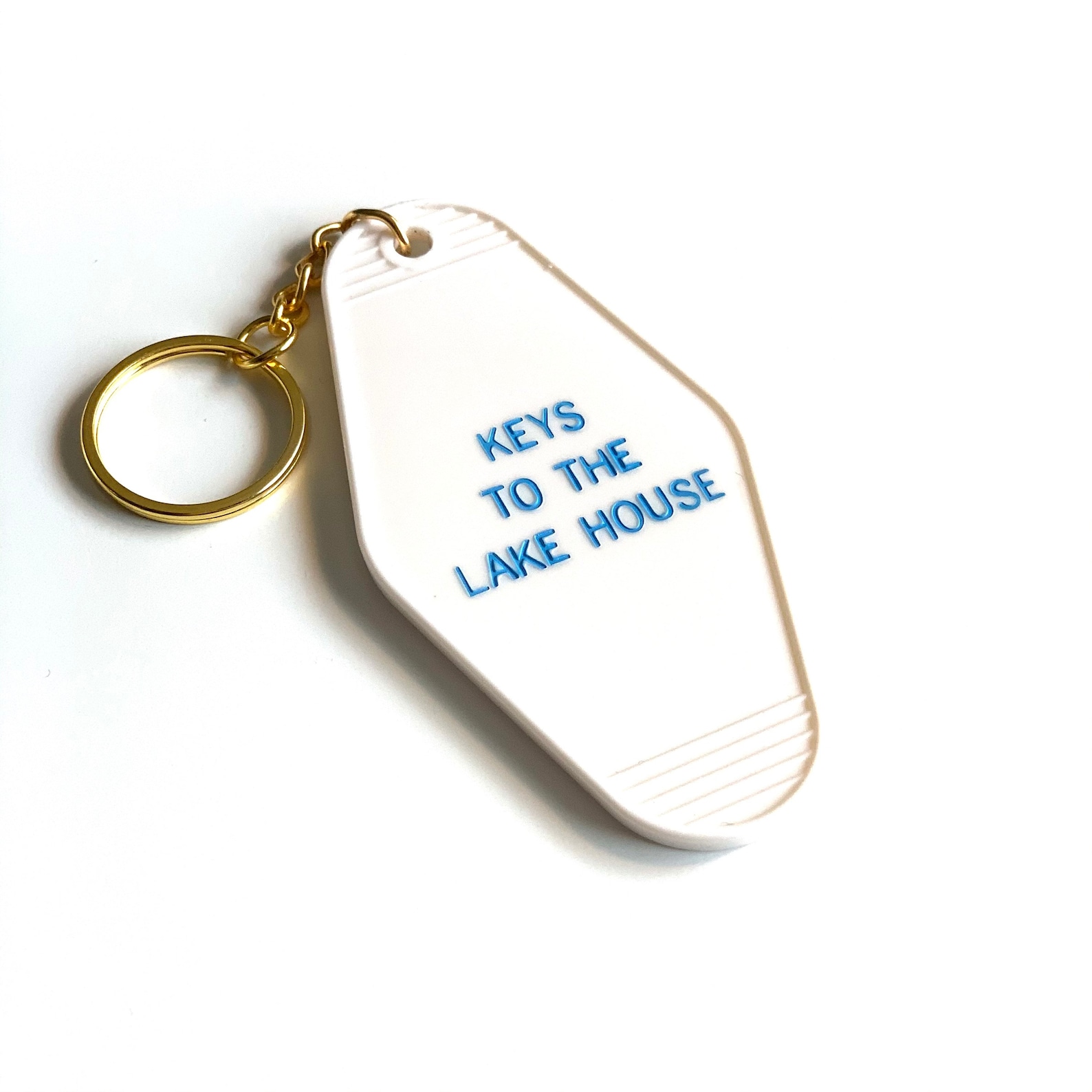 Keys to the Lake House Keychain - Etsy