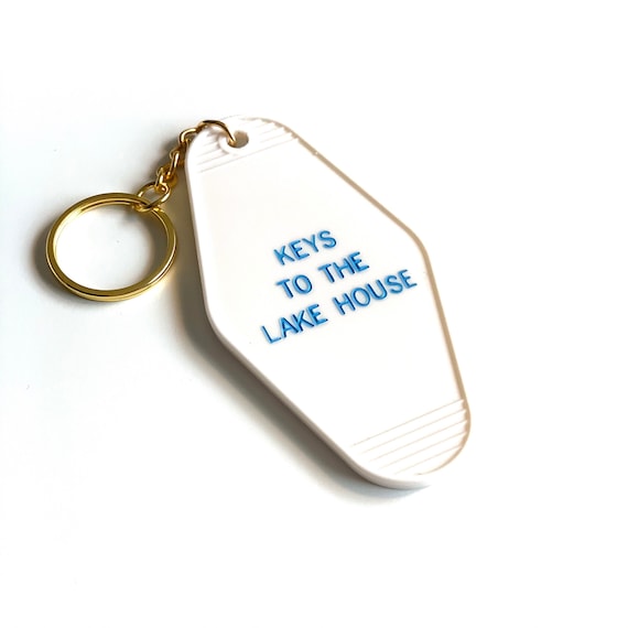Keys to the Lake House Keychain - Etsy