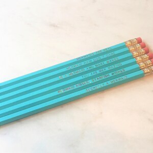 Secretly a Mermaid Pencil Set - Etsy