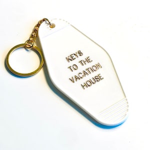 Keys to the Beach House, Vacation House, Cabin, or Lake House Keychain ...